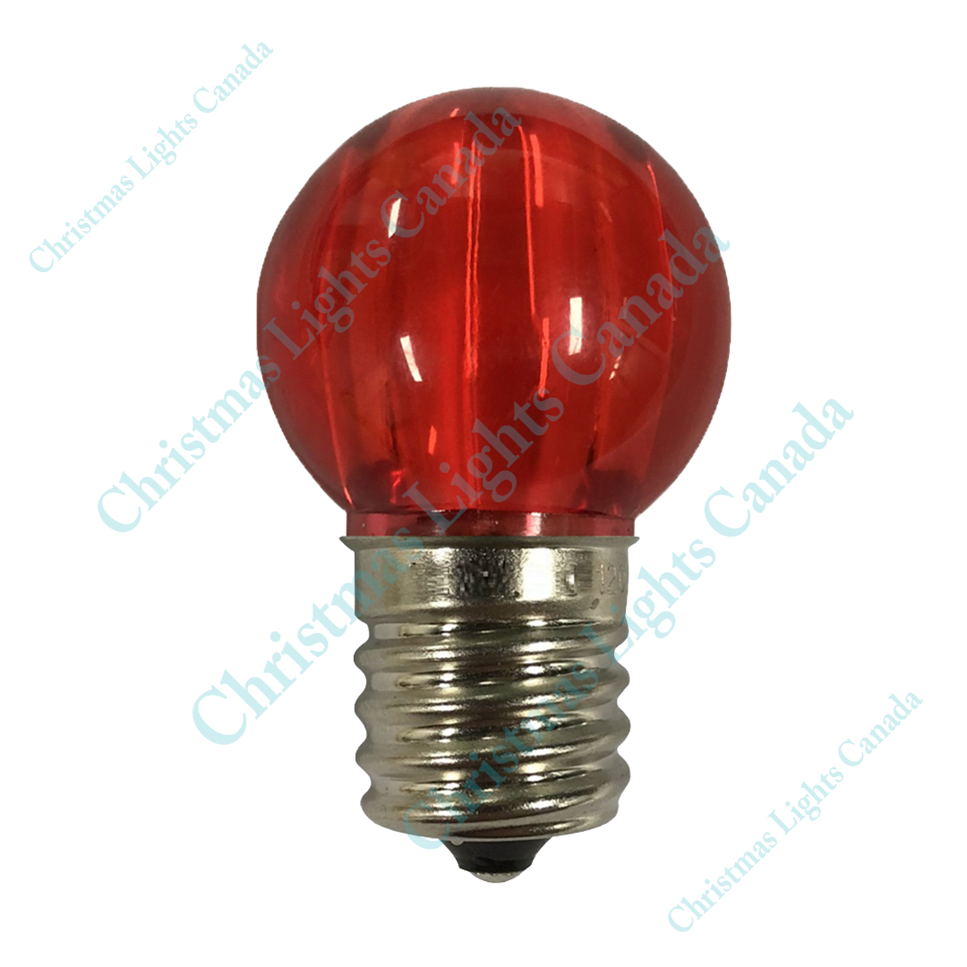 G30 – RUBY RED (SOLID) – LED BULB – Commercial Grade Led Christmas ...