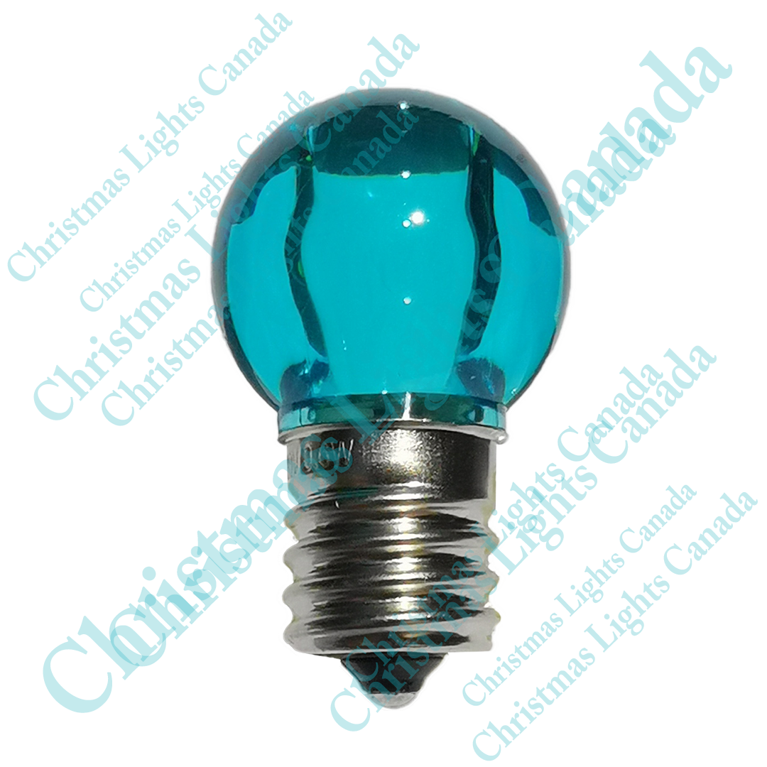 G30 – AQUA TEAL (SOLID) – LED BULB – Commercial Grade Led Christmas ...